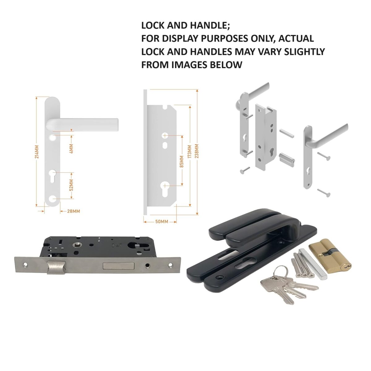 Winchester Aluminium Frame Wood Effect Composite Gate - Longman Gates ...