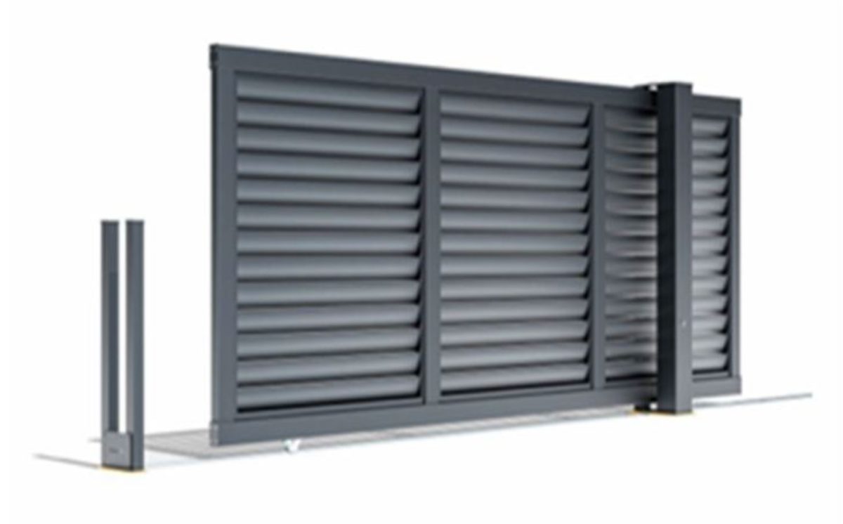 Aluminium Sliding Gates - Longman Gates Aluminium